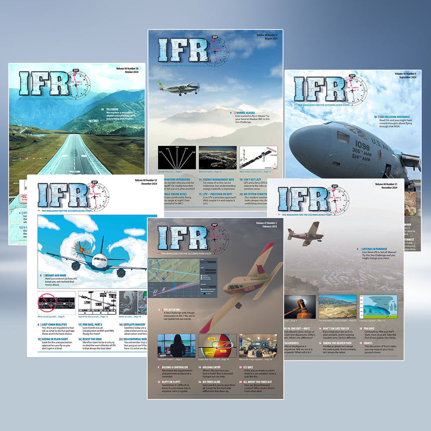 IFR Magazine - Shop Apparel, Magazines and More – The Flying Shop
