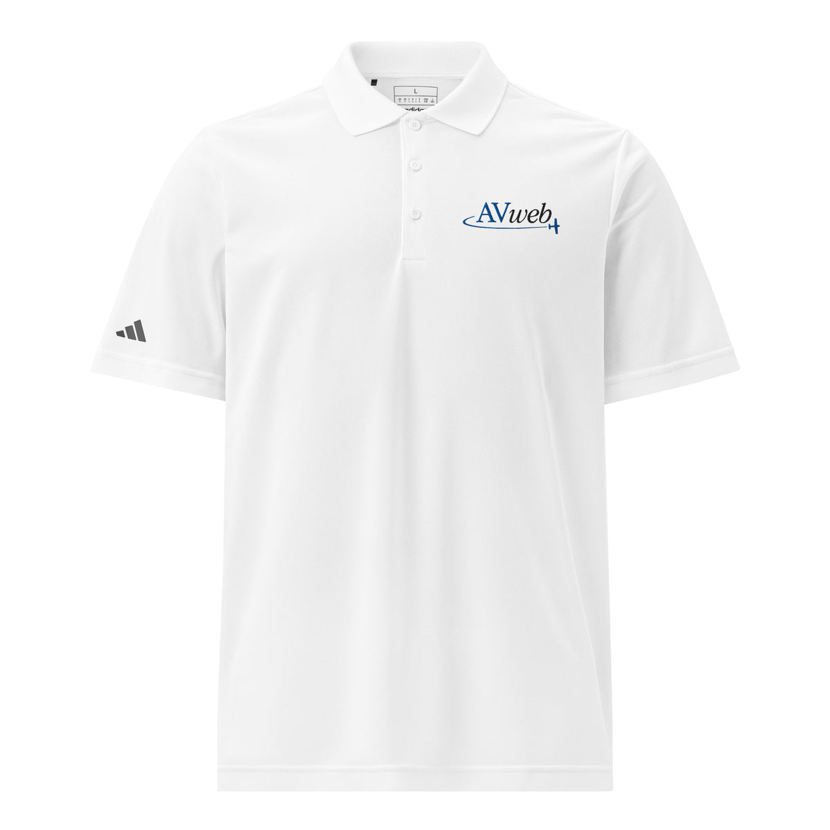 AVweb adidas Embroidered Polo – The Flying Shop