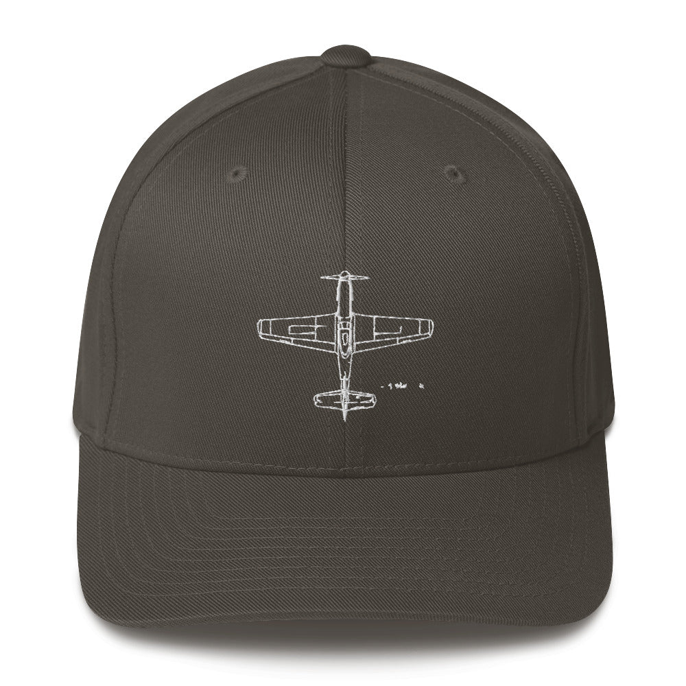 P-51 Mustang Embroidered Hat – The Flying Shop