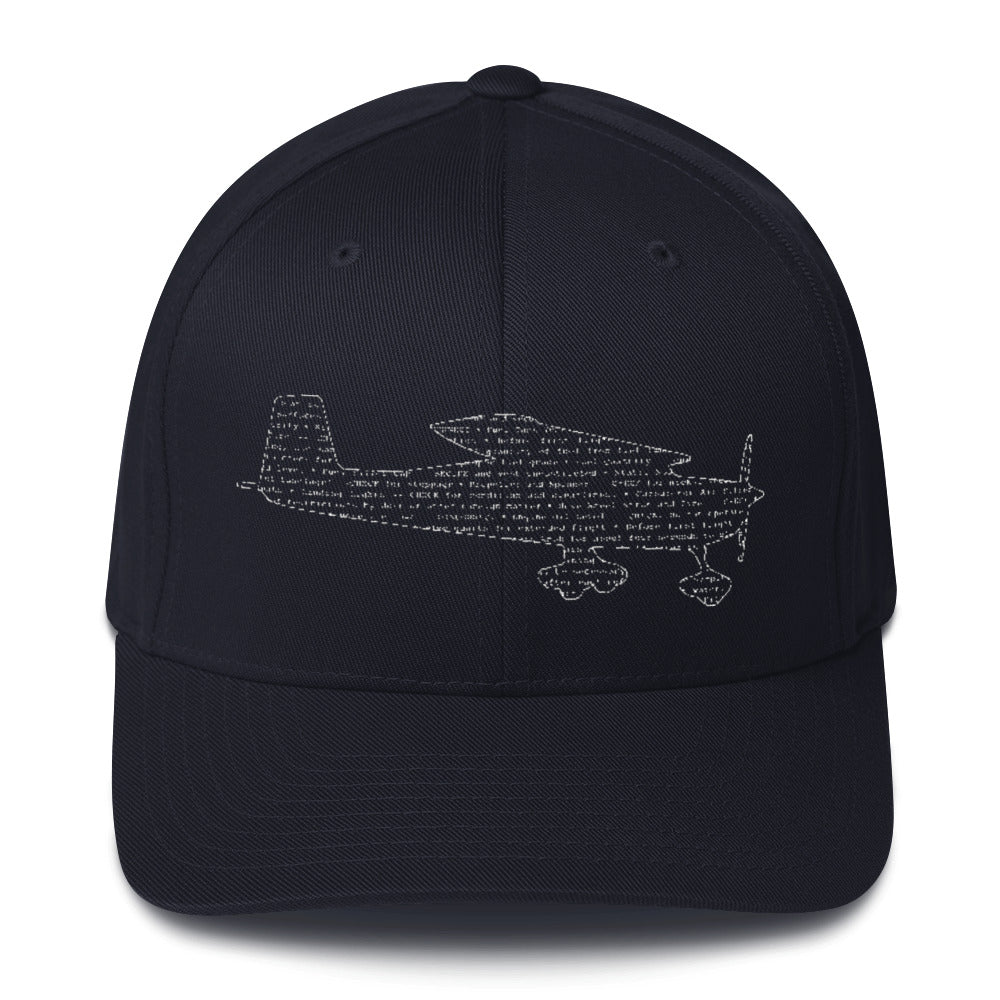 Cessna 182 Preflight Hat – The Flying Shop