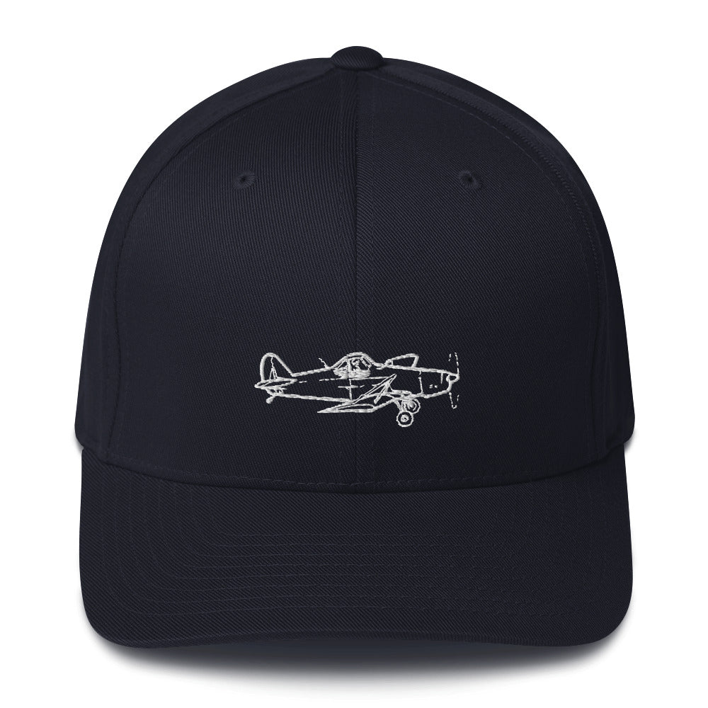 Piper PA-25 Pawnee Workhorse Embroidered Hat – The Flying Shop