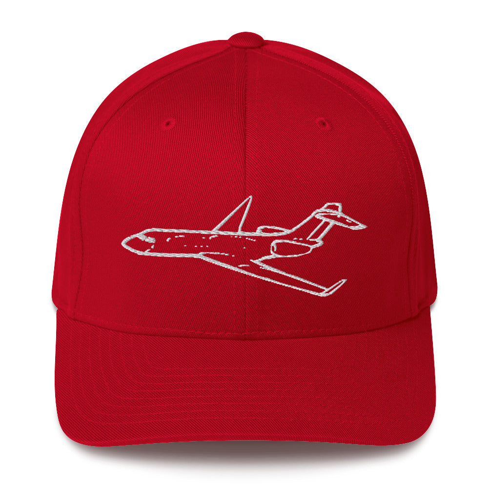 Bombardier Global Express Business Jet Embroidered Hat – The Flying Shop