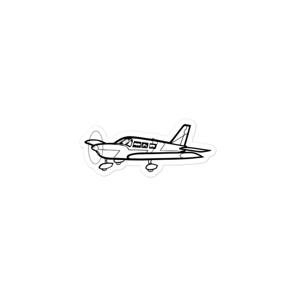 Piper Cherokee Six: Versatile Workhorse Stickers – The Flying Shop
