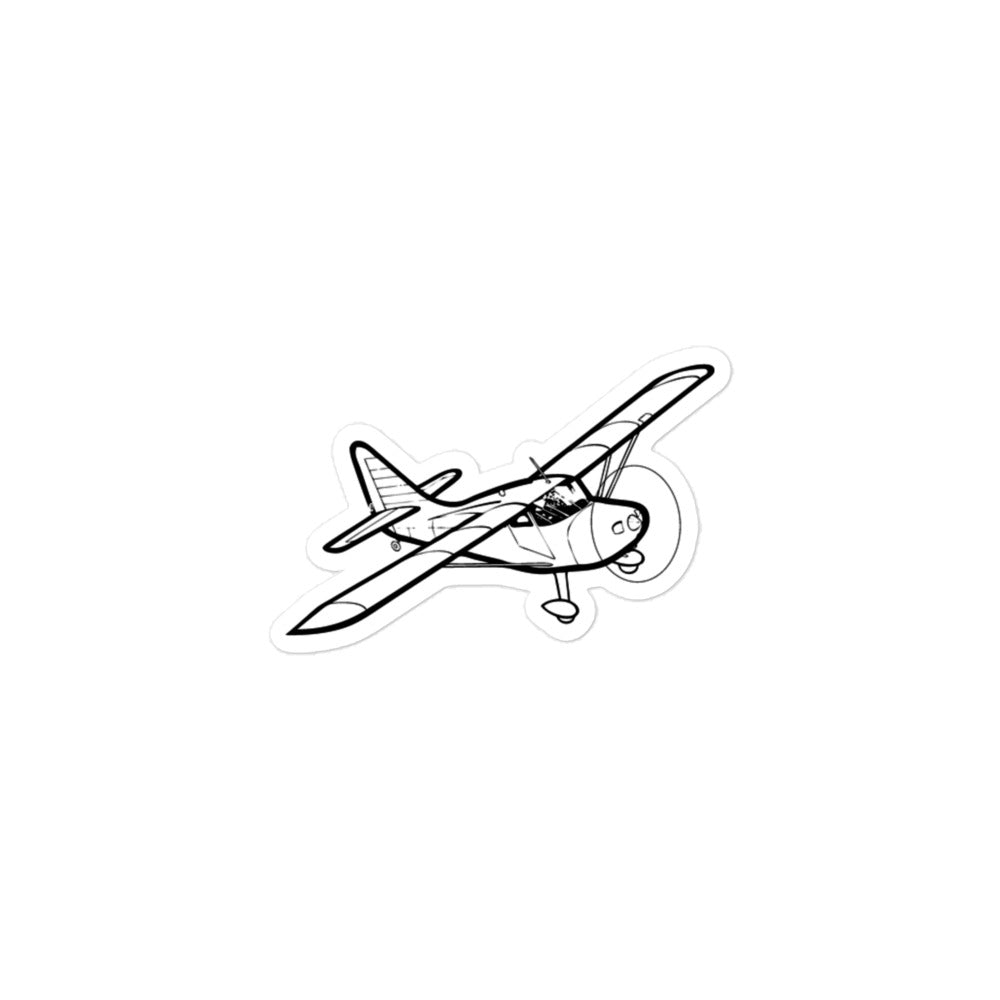 Stinson 108 Classic Aviator Stickers – The Flying Shop