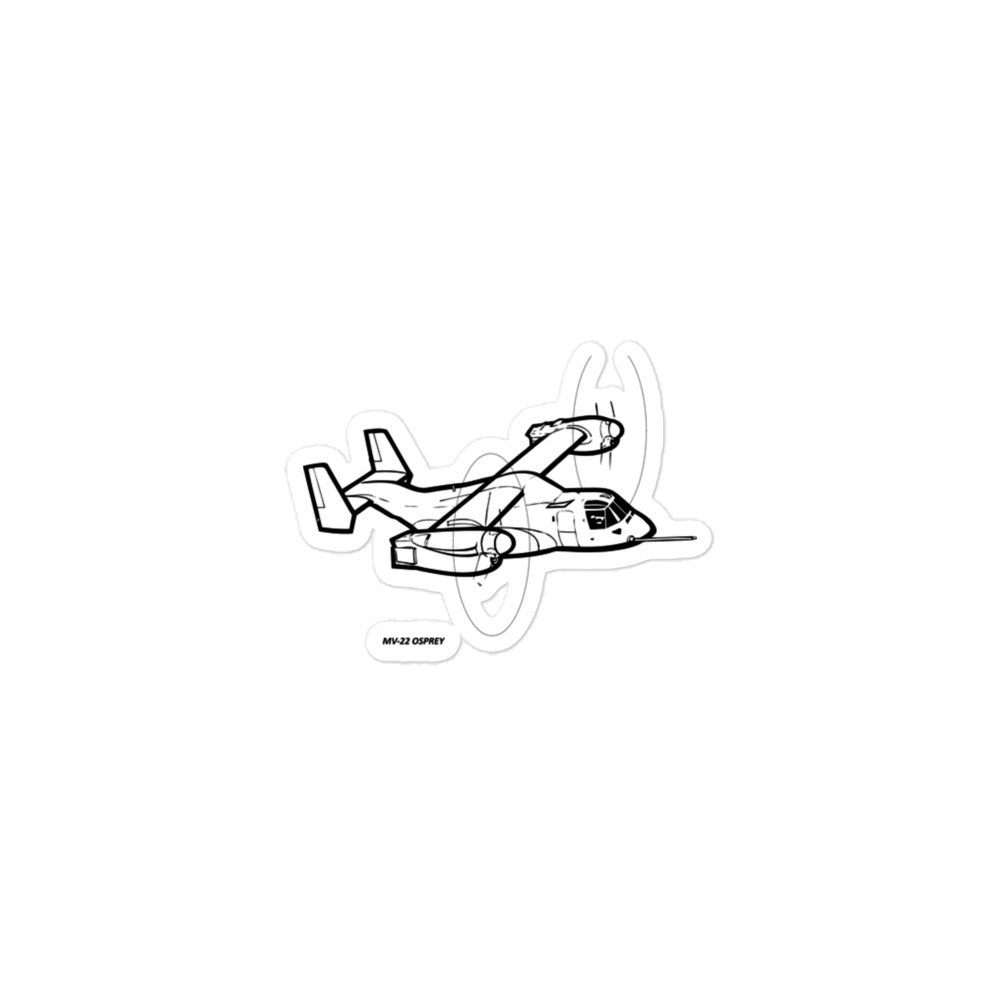 Bell Boeing MV-22 Osprey 2 Stickers – The Flying Shop