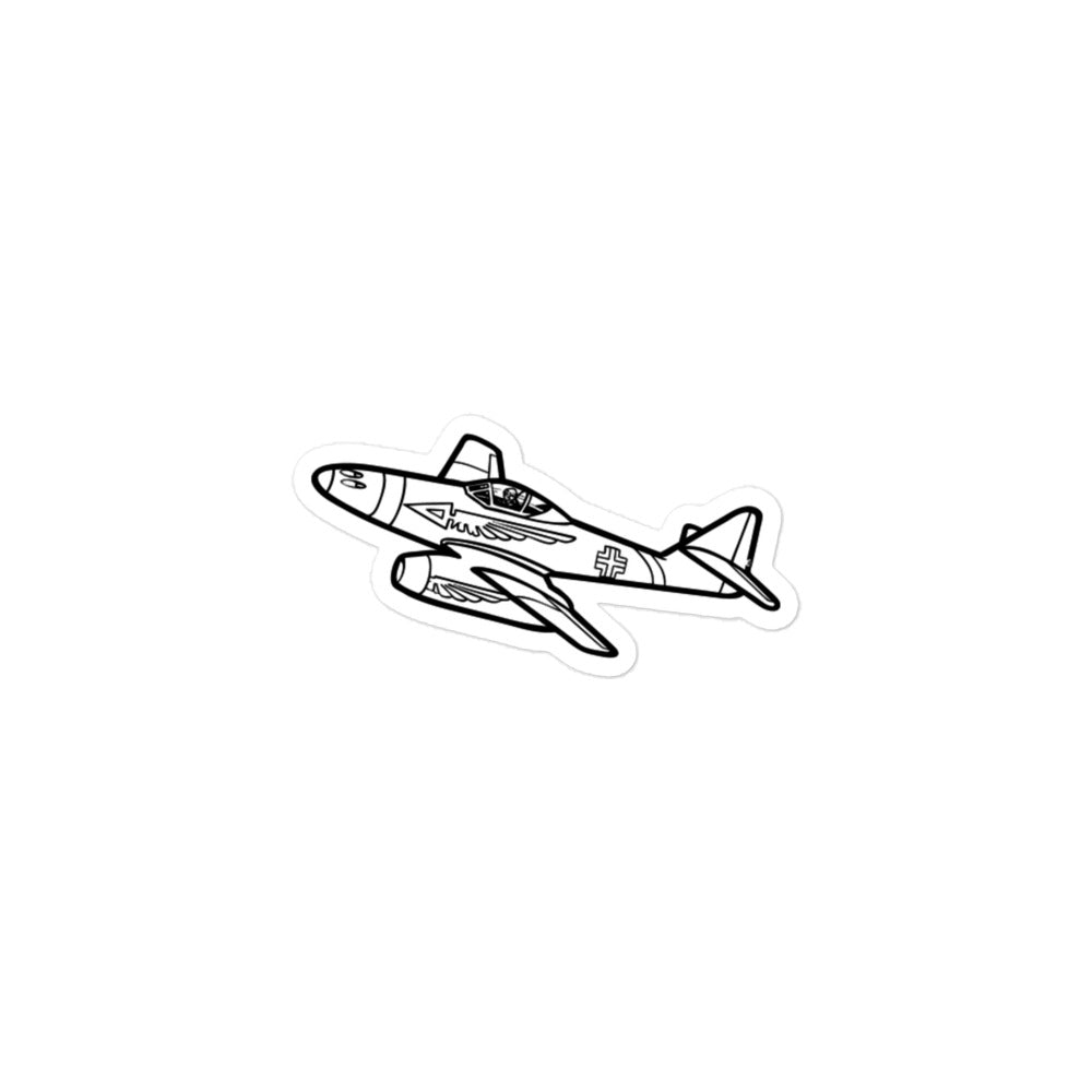 Messerschmitt Me 262 Jet Fighter Stickers – The Flying Shop
