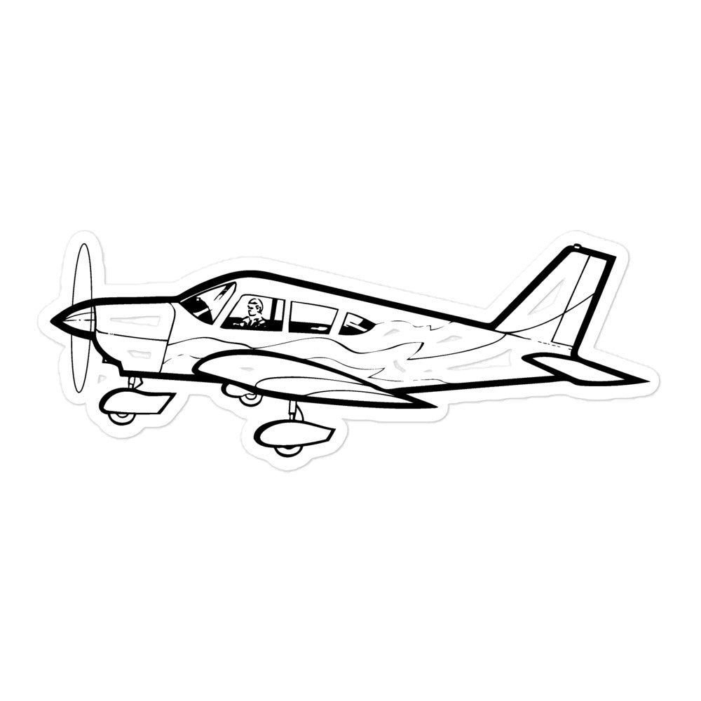Piper Cherokee Series Sticker – The Flying Shop