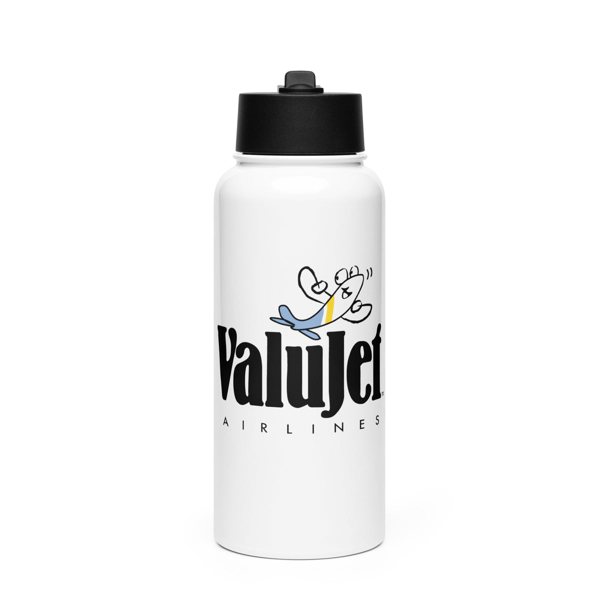 ValuJet Stainless Steel Water Bottle – The Flying Shop